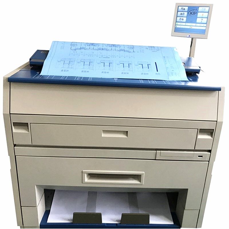 Инженерно копирно устройство Kip 3000 - Цветен скенер/принтер за голям ...