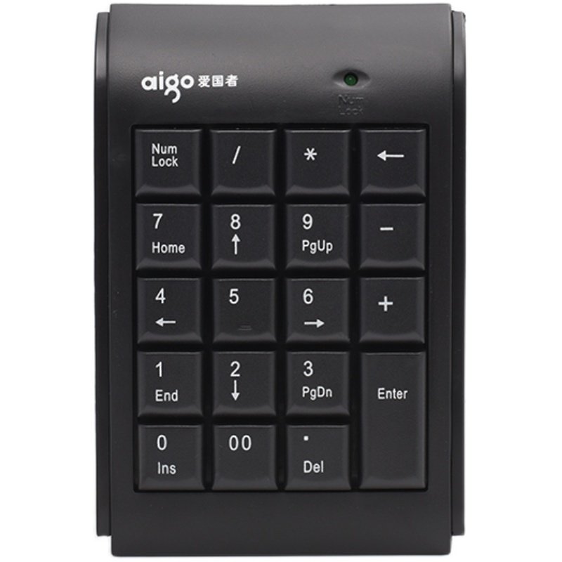 Ultra-Thin USB Mini Keypad for Laptop and Desktop Financial Keyboards