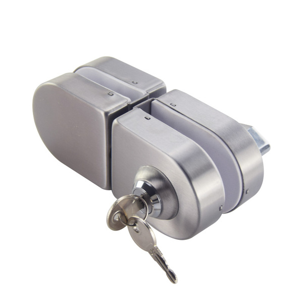 Hole-free glass mini lock pin | Solid titanium Door Lock | Latch Lock