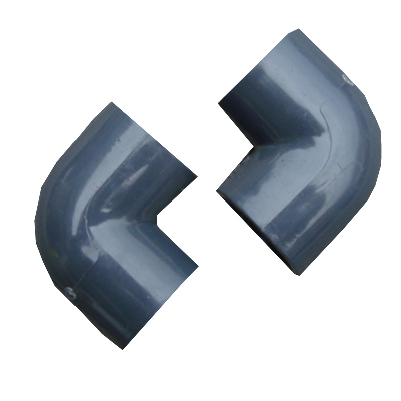 Thickened UPVC DN15/20/25/32/40/50 UPVC Elbow - Gray Plastic Elbow ...