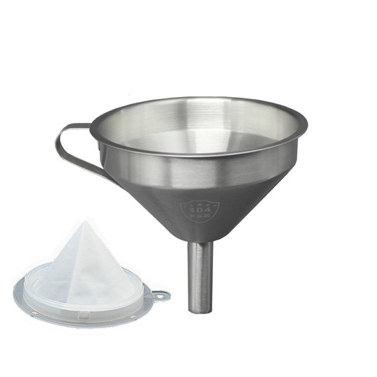 Boiled Water Scale Filter - 450 Mesh Stainless Steel Funnel for Home ...