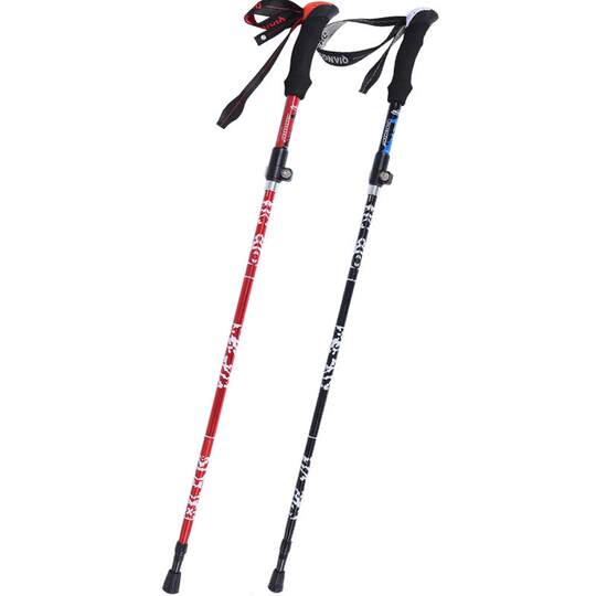 Strong Trekking Pole - Folding Carbon Ultra-Light Walking Stick for ...