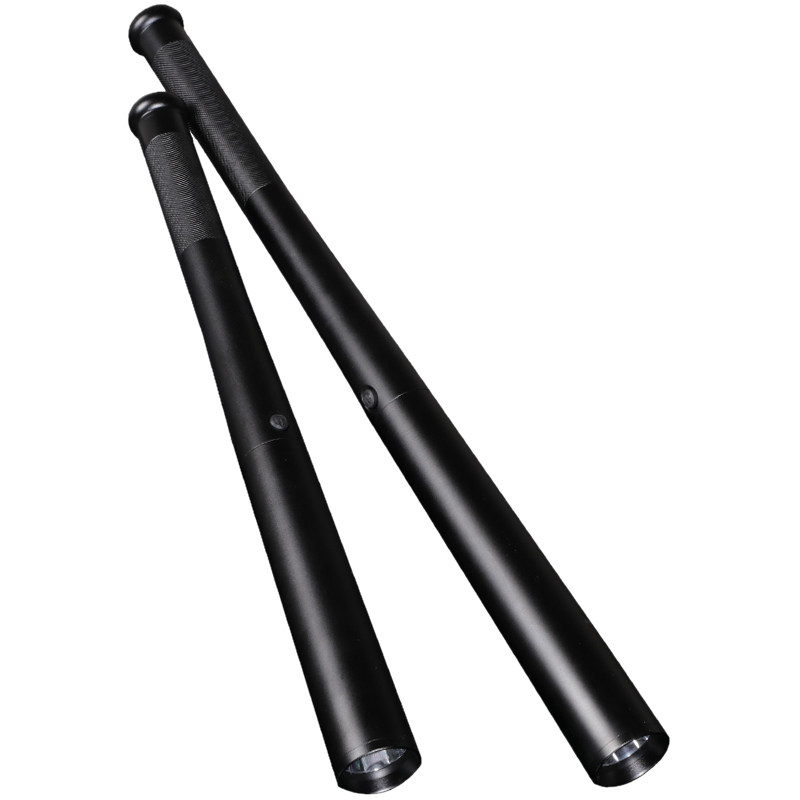 Ninja Style Aluminum Baseball Bat Flashlight - Bright LED Defense Tool