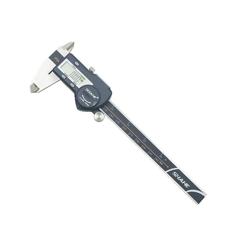 SHAHE/三和电子数显游标卡尺0-150-200-300 IP54防水数显卡尺0.01