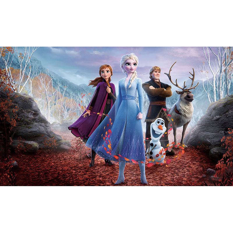 Frozen 2 Aisha Wall Sticker - Colorful IMAX Movie Poster