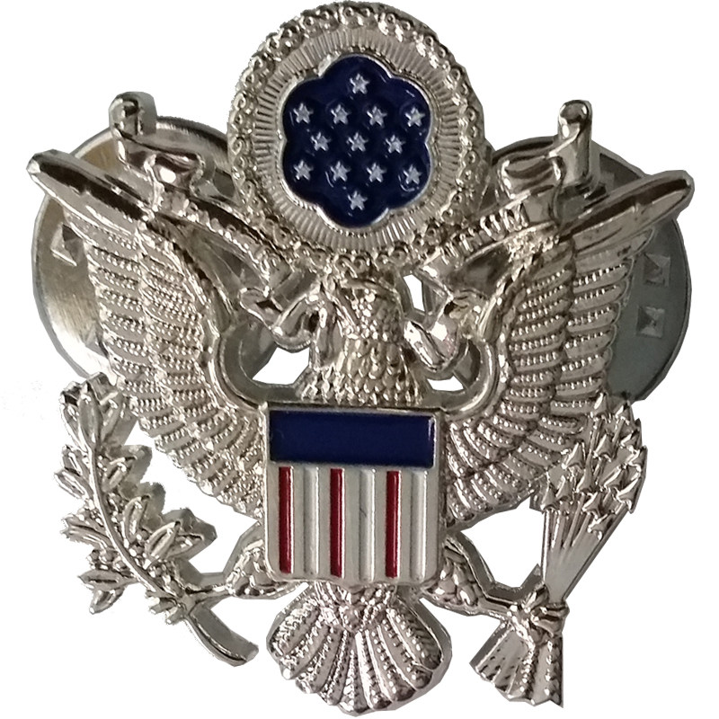 Insigne en métal de grade d'officier américain pour fans militaires ...