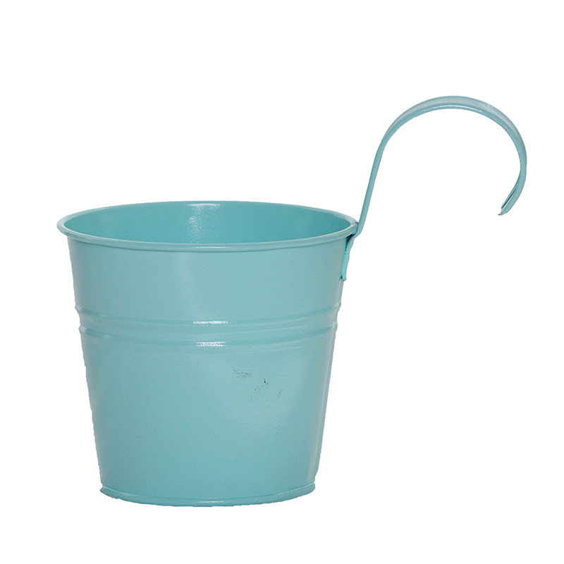 Mi Meng Iron Flower Pot Hook - Rural Style Balcony Hanging Planter