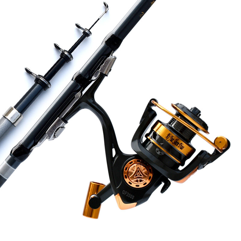 Rocky Fishing Rod Set - 2.4 Meters Throwing Rod Lu Yaji Fishing Rod