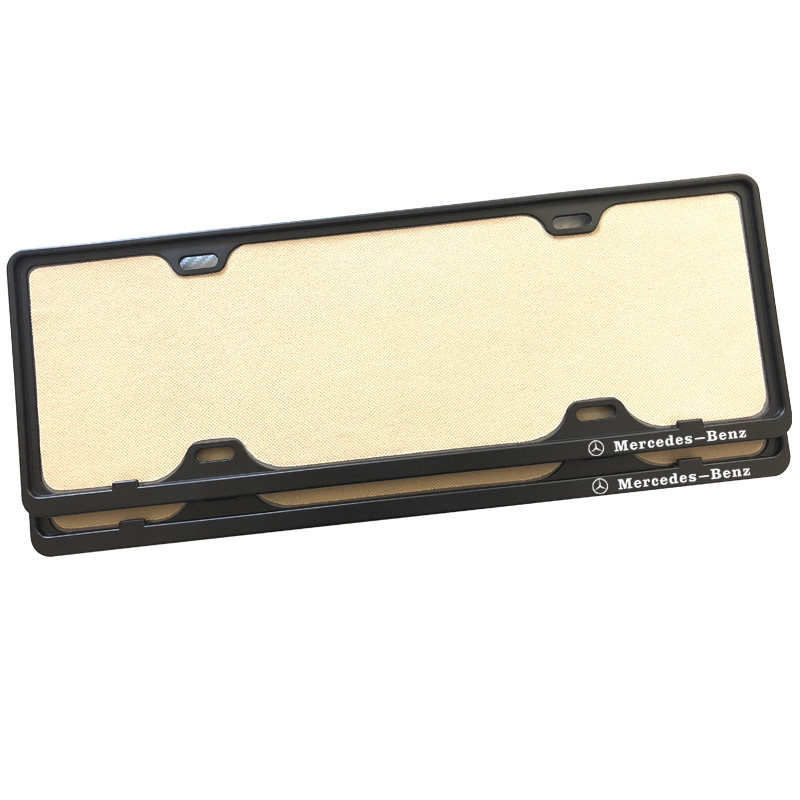Ensemble de cadres de plaque d'immatriculation en aluminium Wendyson ...