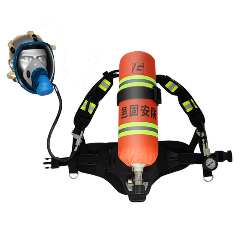 Respirateur à air anti-incendie à pression positive yigu | masque à ...