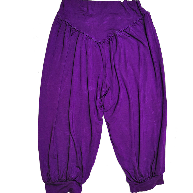 Flower Bamboo Butterfly Women's 7-Point Bloomers - Modal Yoga Shorts