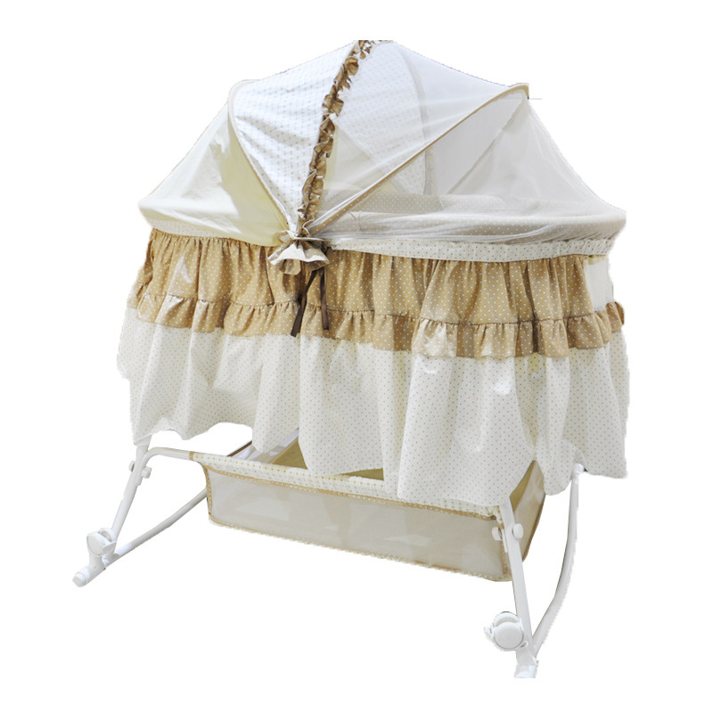Miki bidi Newborn Baby Cradle - Shaking Bed for Infants