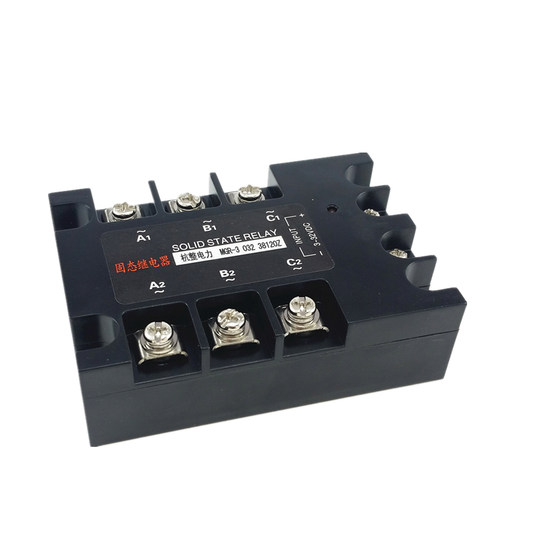 Three-Phase Solid State Relay 40A DC Controlled AC MGR-3 032 3840Z SSR ...