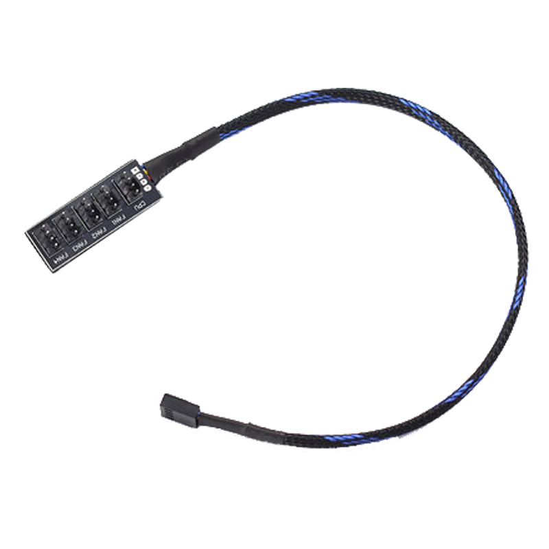 Long You PWM Fan Hub - 4-Pin auf 5-Wege Verteiler