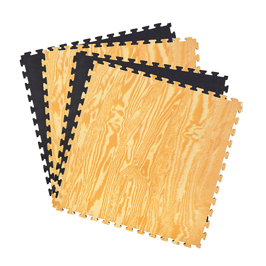 Taekwondo Mat: High Density Wood Grain Sanda Fitness Fighting EVA Foam Mat