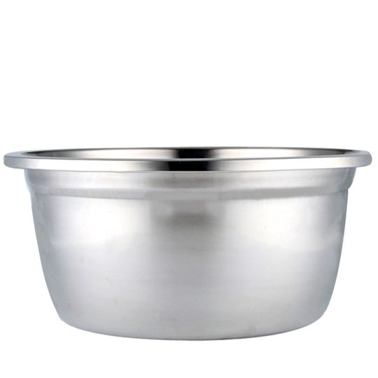 Memperdalam baskom stainless steel ekstra tebal | baskom pengocok telur ...