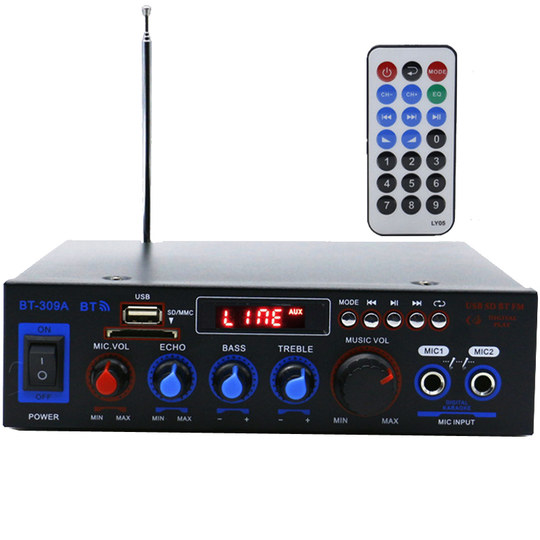 Bluetooth Amplifier - Recording U Disk Card Lossless High Power | Home ...