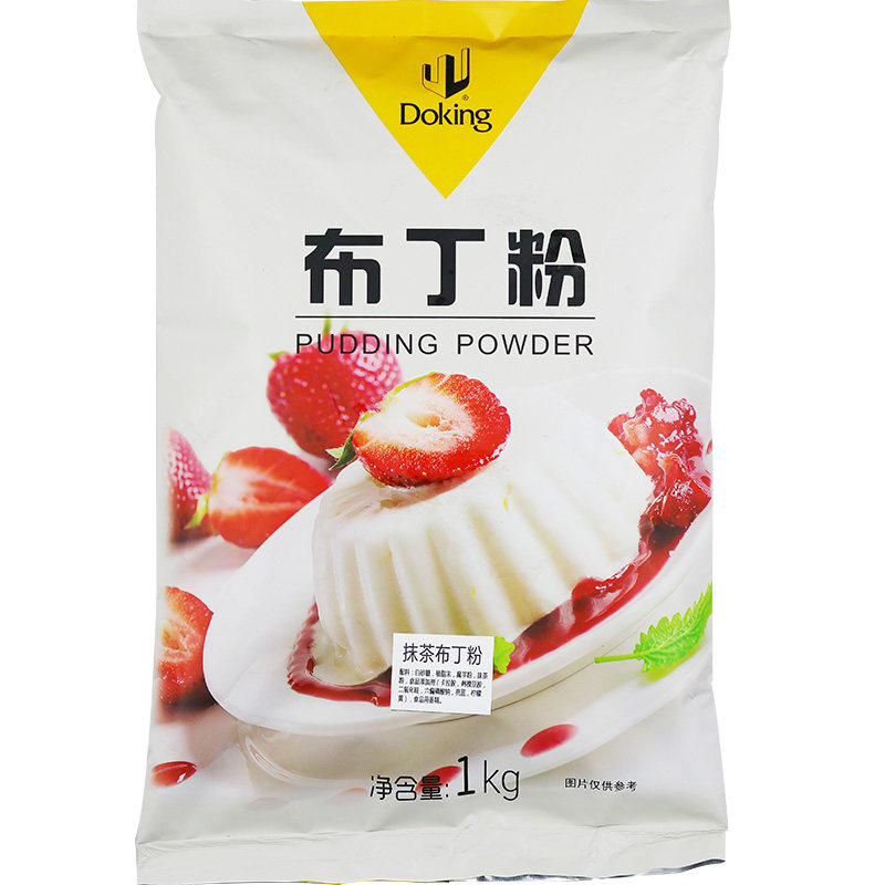 Doking Pudding Powder 1kg - Mango, Matcha & Egg Flavors - Dessert ...