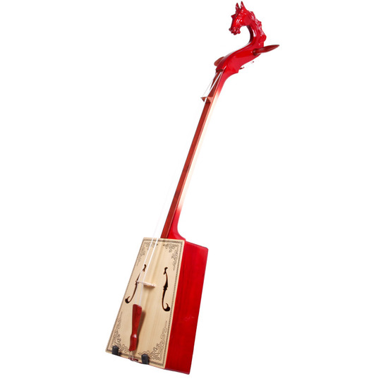 Fanchao Mongolian Horsehead Fiddle - Handmade Mahogany Alto Instrument