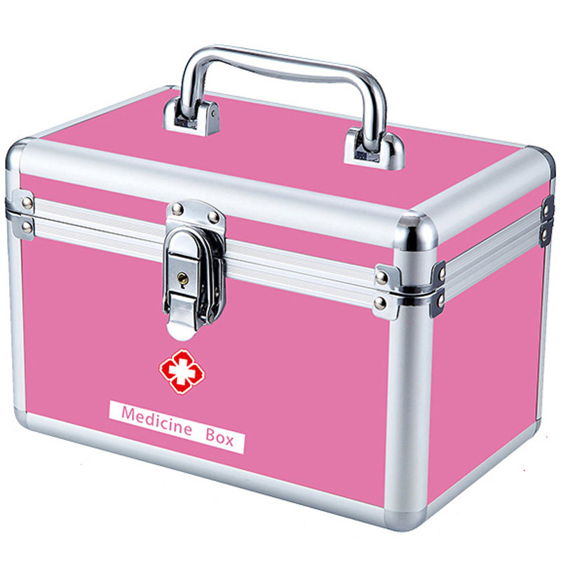 Household Medical First Aid Box with Medicine Set and Emergency Bag