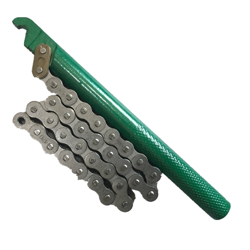 Universal Oil Filter Chain Wrench - Multi-Function Adjustable Oil Grid ...