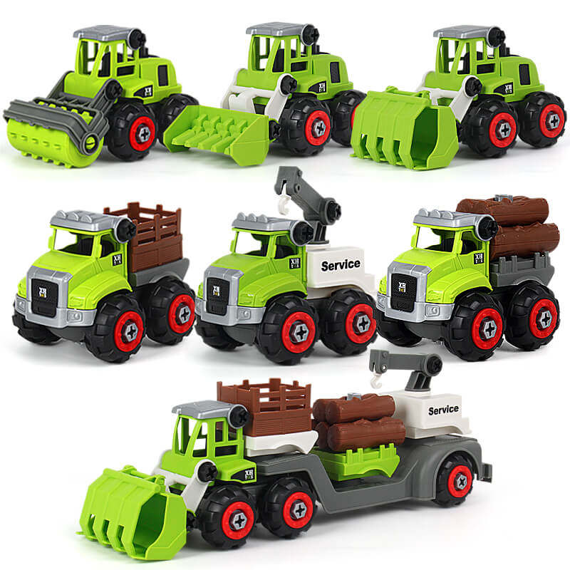 Children's Disassembly and Assembly Toy Car - Agricultural Large ...