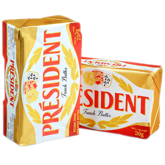 President Francouzské máslo 200g - Máslo z živočišné fermentace