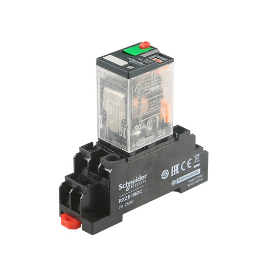 Geganti perantaraan schneider rxm2lb2bd 8 kaki 24v dengan tapak - dua ...