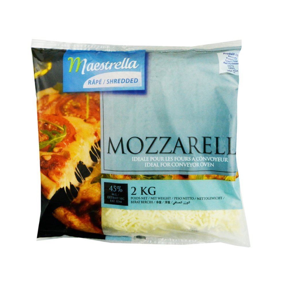 Cașcaval Mozzarella Ras Maestrella 2.5kg - Importat din Franța