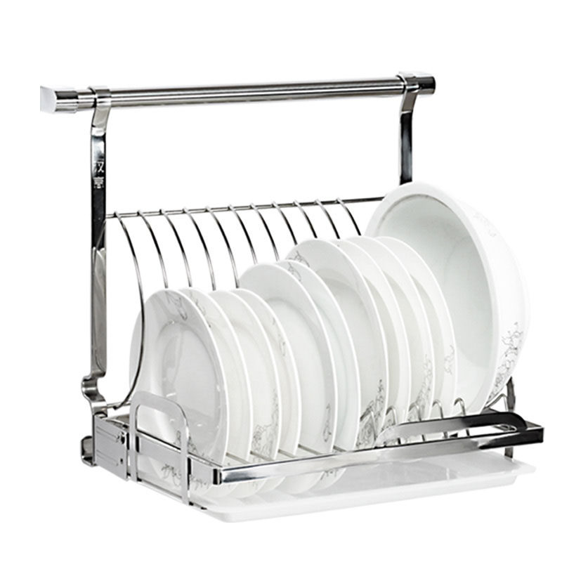 Henkel Kitchen Stainless Steel Dish Rack with Folding Design