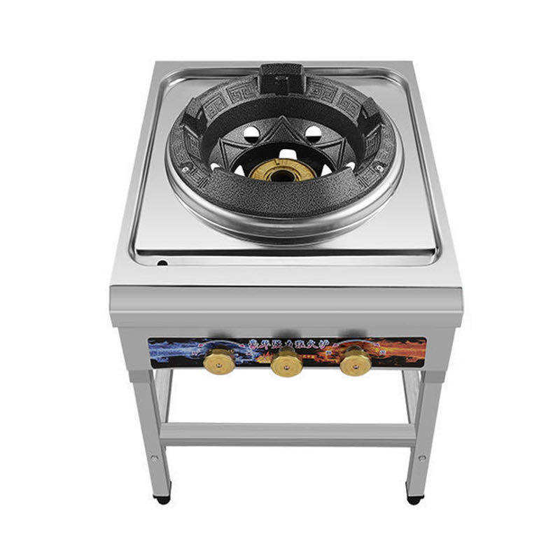 Large Fire Stir-Fry Stove - Commercial Liquefied Gas Double Stove for ...