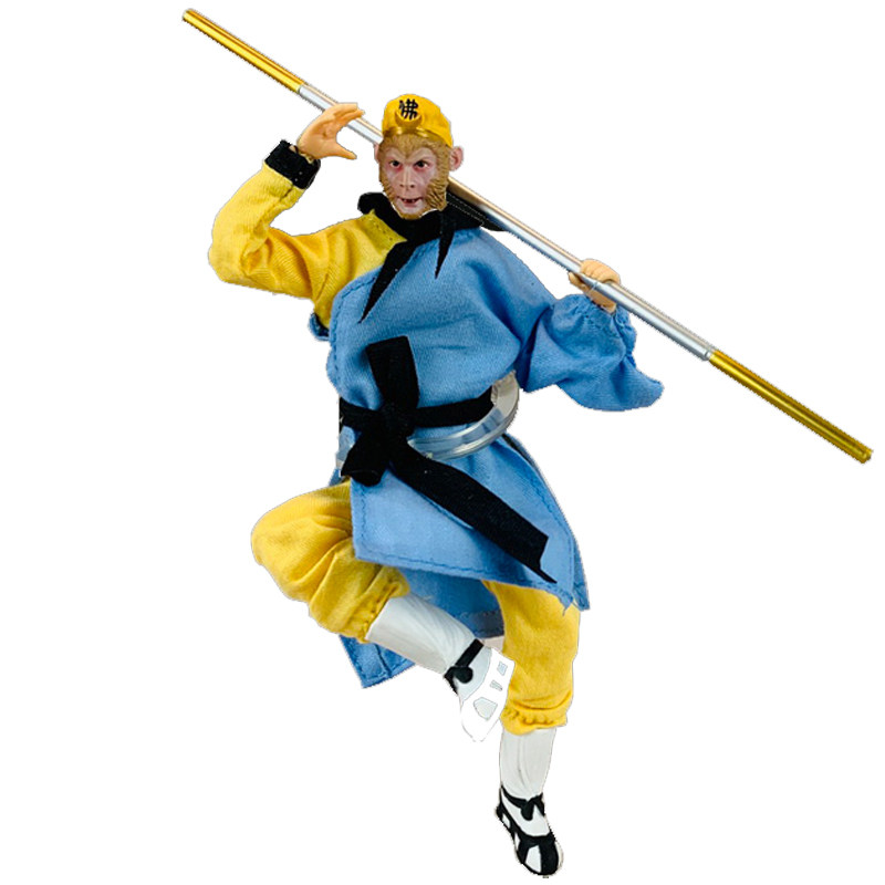 1/12 მოგზაურობა დასავლეთში ჯარისკაცები monkey king sun wukong tang monk ...