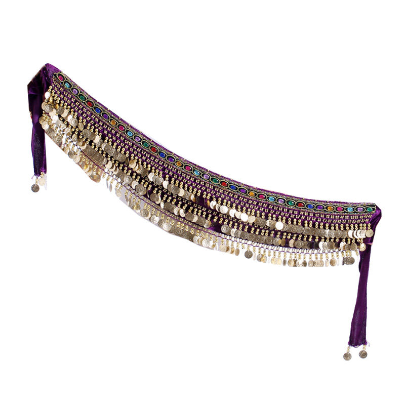 Imi Dance Queen Gold Coin Waist Chain - 248 Coin Belly Dance Belt