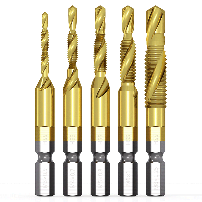 Bailey Integrated Drill & Tap Bit - Chamfered - HSS 6542