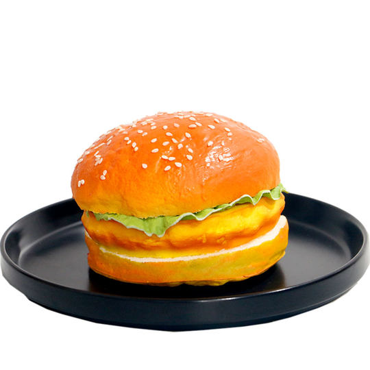 Simulation Food Toy Set: Hamburger Model, Fried Chicken, Grilled ...