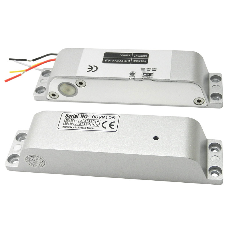 External Electric Bolt Lock - Magnetic Feedback, Delayed Bolt Lock for ...