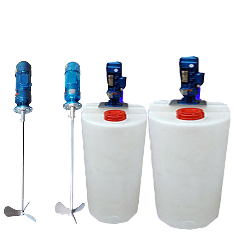 Pe dosing mixing barrel with scale | Glue sewage pacpam water and ...