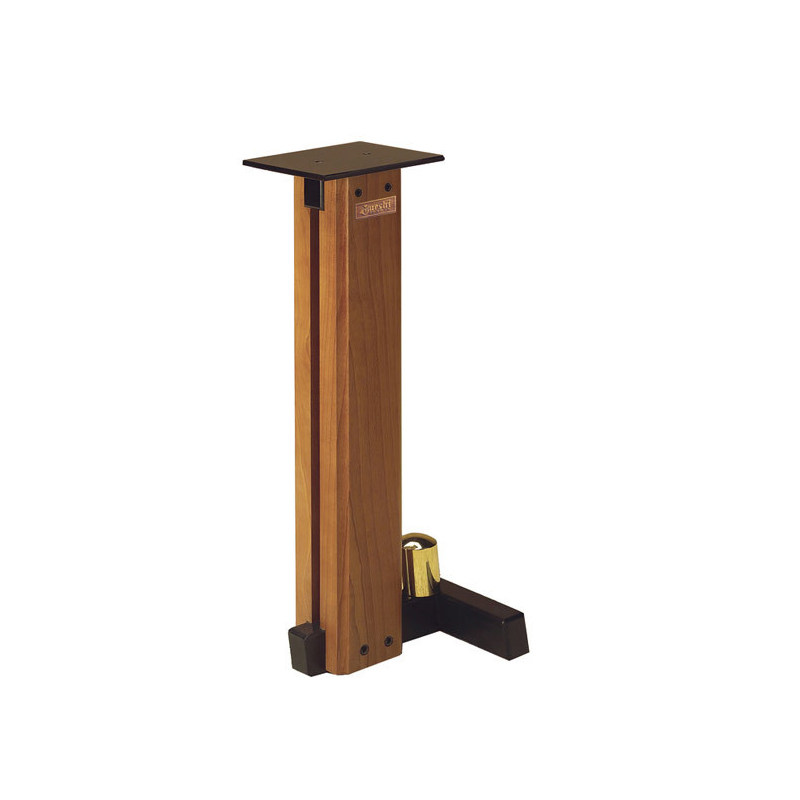 Jazz Rack Crown Prince Black Walnut Speaker Stand - Solid Wood Hifi Tripod