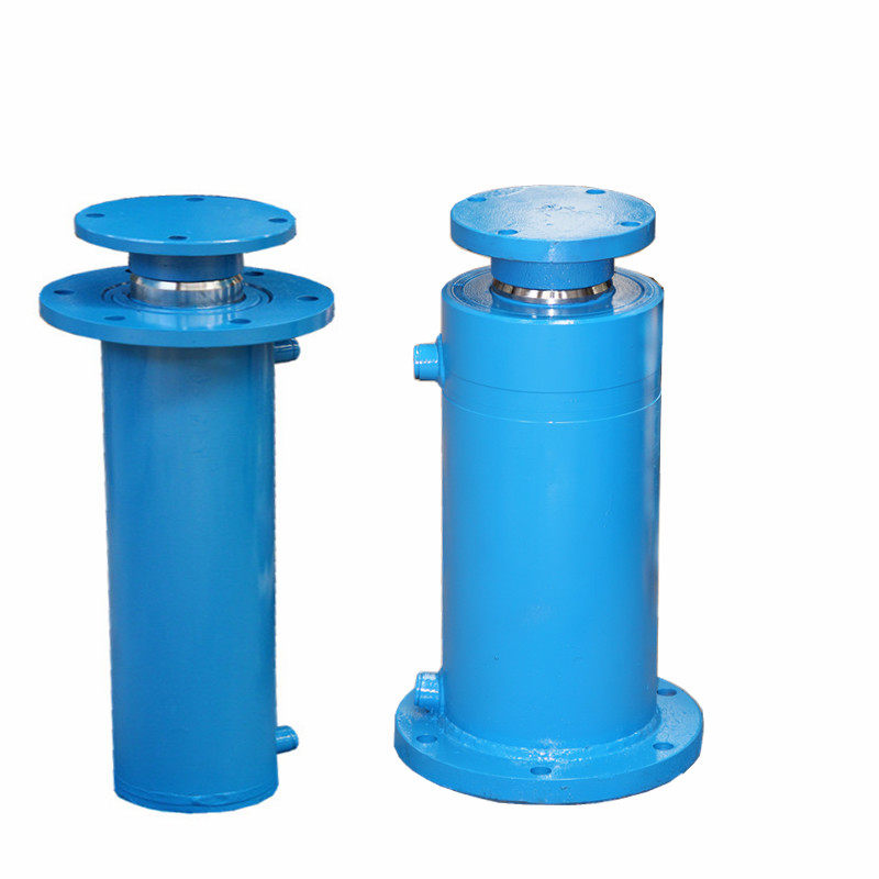 40 Tons Flange Two-Way Hydraulic Cylinder Customizable Leg Cylinder ...