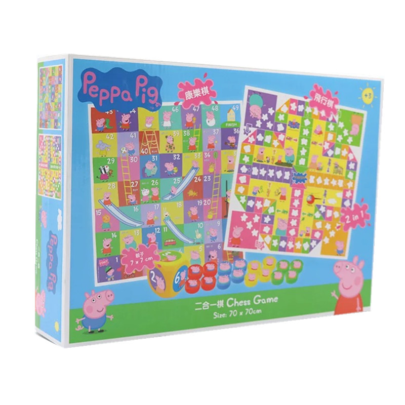 Desková hra Peppa Pig - Létající šachy - Vzdělávací hračka pro děti