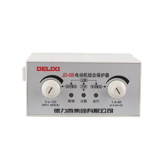 Delixi JD-5 Motor Comprehensive Protector: Three-Phase 380V Motor Overload Protection