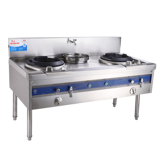 Induction Stainless Steel Gas Frying Stove - Energy-Saving Restaurant Stove