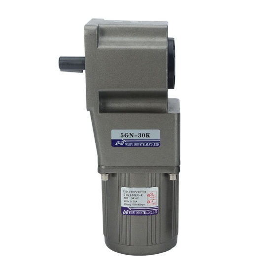 Right Angle Reduction Speed Regulating Motor Single-Phase 220V AC ...