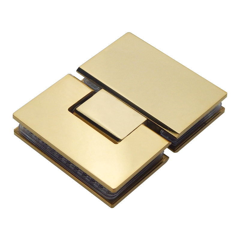 304 Stainless Steel Bathroom Hinge - Titanium Finish