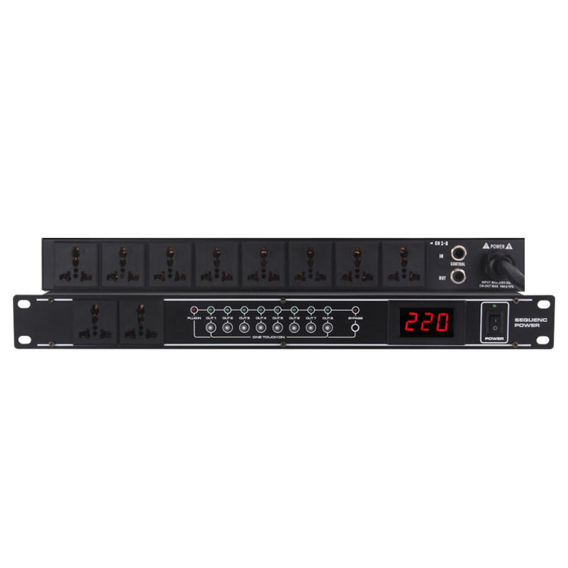Tkl 8-Channel Power Sequencer - Stage Lighting Control