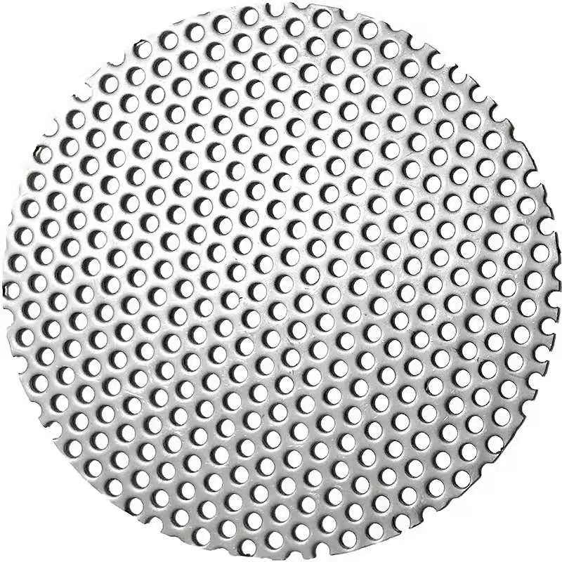 Stainless Steel Perforated Plate - Round Hole Mesh, 0.3-20mm