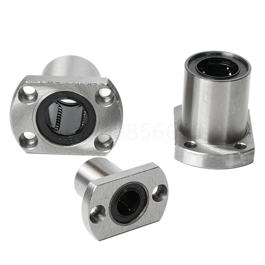 LMH6-60UU Flange Linear Bearing - Precision Bearing Steel