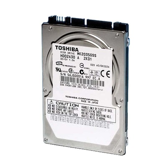 Hard Disk Intern Toshiba 200GB SATA 2.5 Inch - MK2035GSS