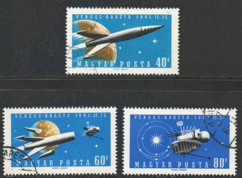Hungary 1961 Soviet Union Venus Automatic Interplanetary Station rocket ...