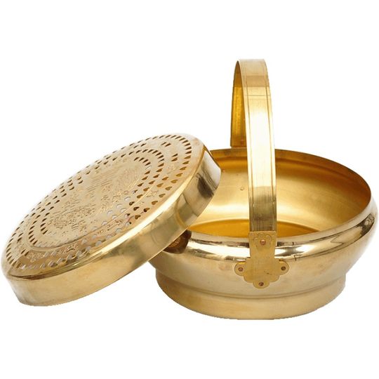 Copper Stove for Traditional Wedding Celebrations - Handcrafted Dowry Item